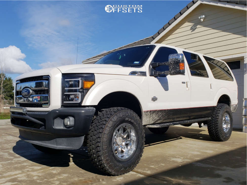 2011 Ford Excursion with 18x10 -25 Weld Racing Cheyenne and 37/12.5R18 ...