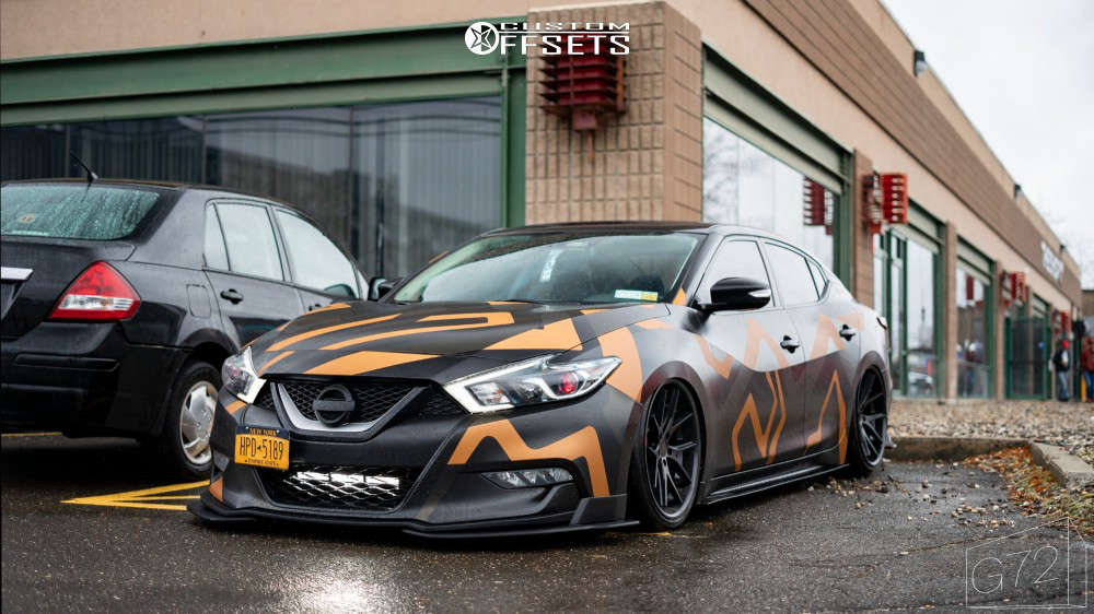 2016 Nissan Maxima with 20x9 35 Ferrada FR2 and 245/35R20 Vercelli ...