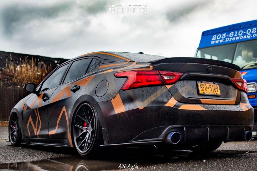 2016 Nissan Maxima with 20x9 35 Ferrada FR2 and 245/35R20 Vercelli ...