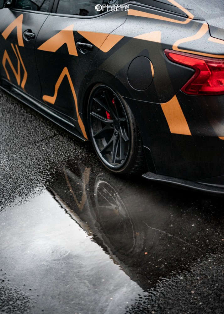 2016 Nissan Maxima with 20x9 35 Ferrada FR2 and 245/35R20 Vercelli ...