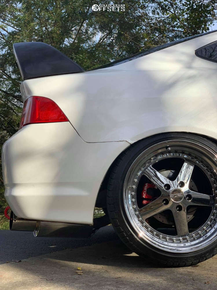 2004 Acura RSX with 18x9.5 35 ESR SR04 and 225/25R18 Sumitomo Htr Z and ...
