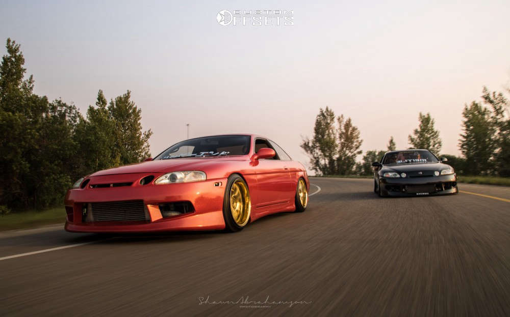 1991 Toyota Supra with 18x9.5 22 Aodhan DS02 and 225/40R18 Federal All ...