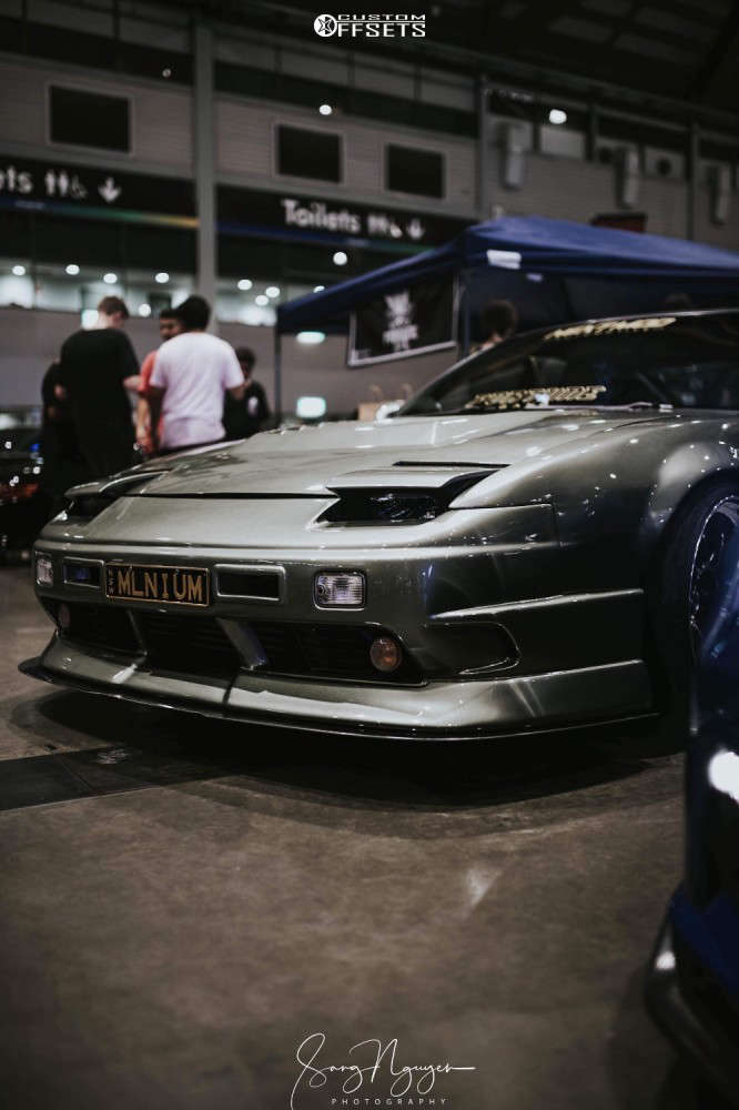 1994 Nissan 240SX with 18x10 -7 SSR Sp5 and 225/40R18 Federal 595 Rs-rr ...