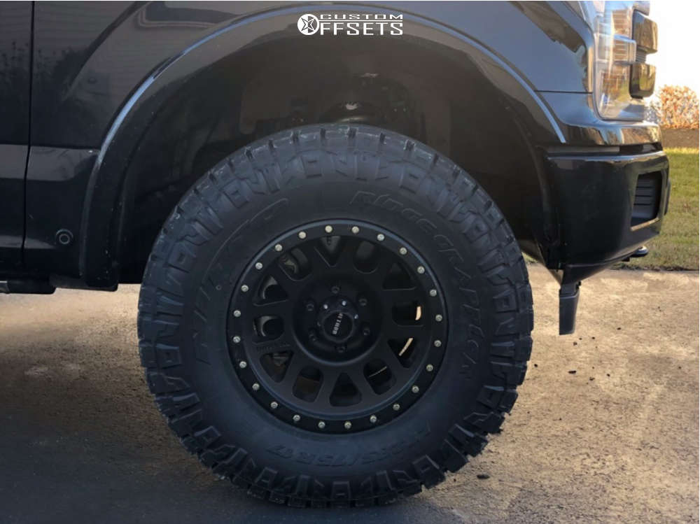 2018 Ford F-150 with 17x8.5 0 Method Mesh and 285/75R17 Nitto Ridge ...