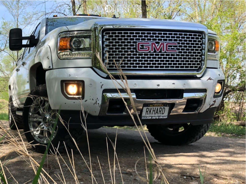 2015 GMC Sierra 2500 HD with 20x10 0 RBP 94r and 33/12.5R20 Firestone ...