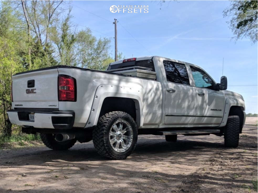 2015 GMC Sierra 2500 HD with 20x10 0 RBP 94r and 33/12.5R20 Firestone ...