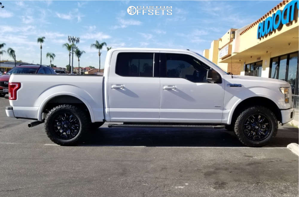 2017 Ford F-150 with 20x9 20 Fuel Sledge and 275/60R20 BFGoodrich All ...