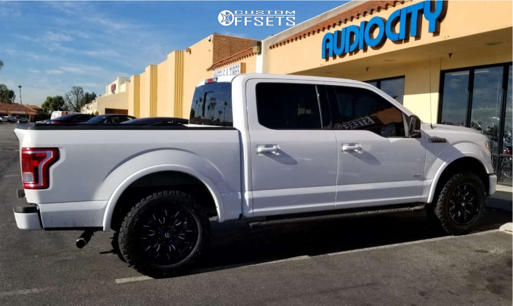 2017 Ford F-150 with 20x9 20 Fuel Sledge and 275/60R20 BFGoodrich All ...