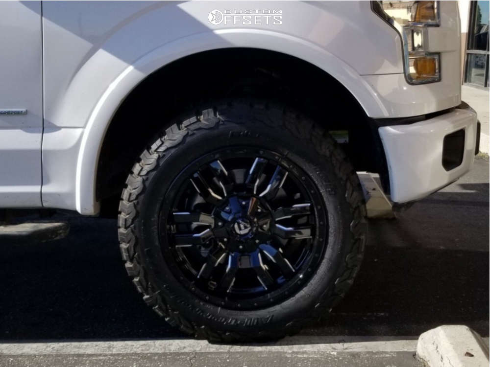 2017 Ford F-150 with 20x9 20 Fuel Sledge and 275/60R20 BFGoodrich All ...