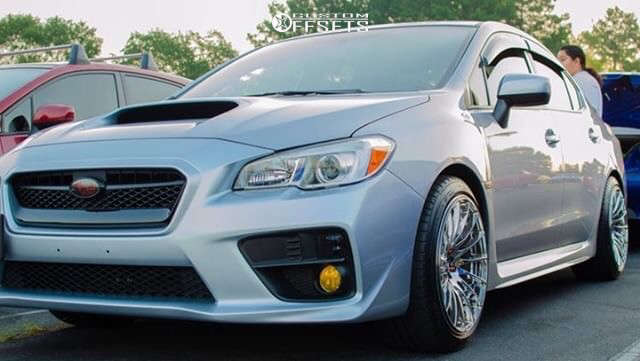 2017 Subaru WRX with 18x9.75 36 XXR 550 and 245/40R18 Dunlop Sport Maxx ...