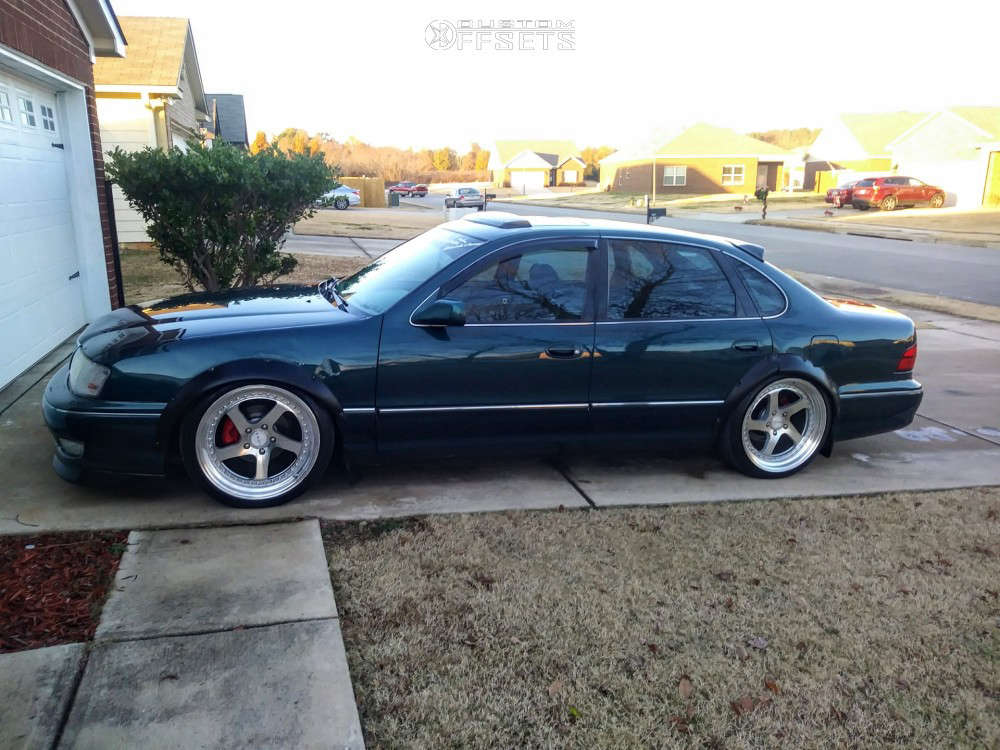 1999 Toyota Avalon with 19x9.5 22 Zedd Sl5 and 225/40R19 Michelin Pilot ...