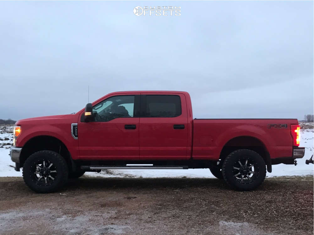 2017 Ford F-250 Super Duty with 20x10 -24 Moto Metal Mo970 and 35/12 ...