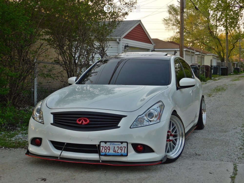 2013 INFINITI G37 with 19x9.5 35 JNC JNC005 and 225/40R19 Westlake Sa07 ...