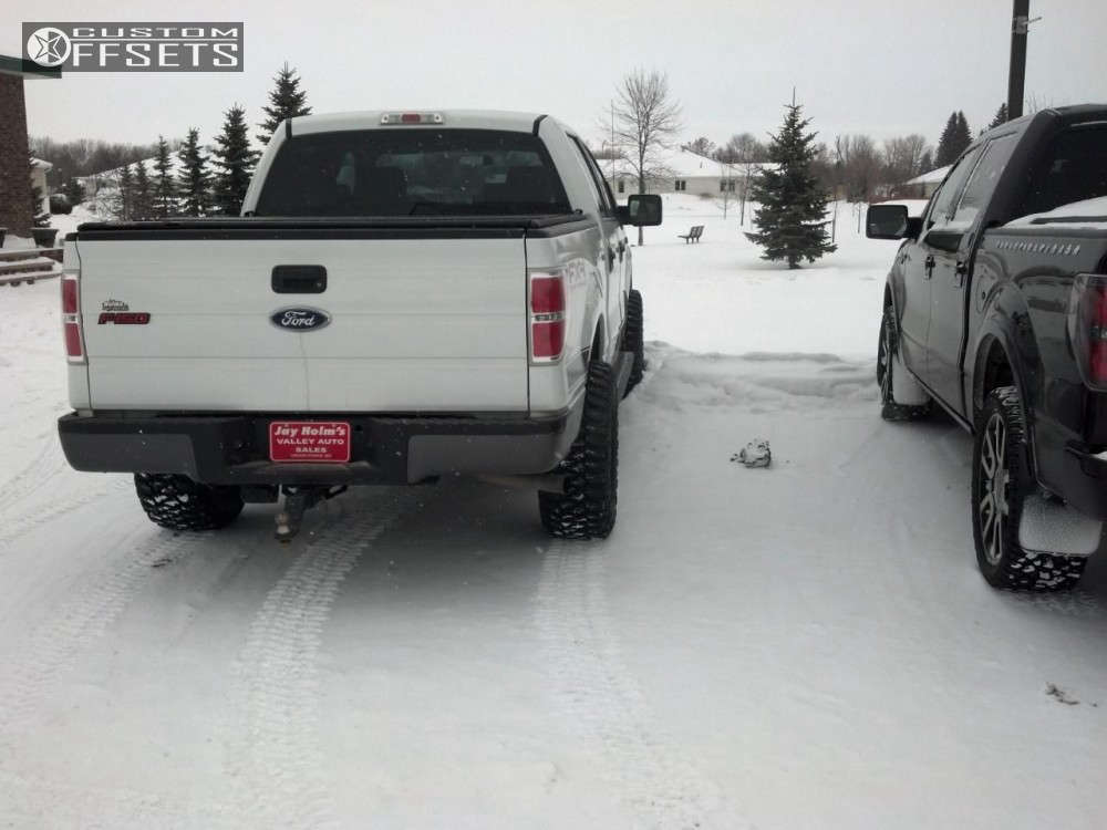 2009 Ford F-150 with 17x12.5 1 Axe Offroad Billet Offroad and 35/12 ...