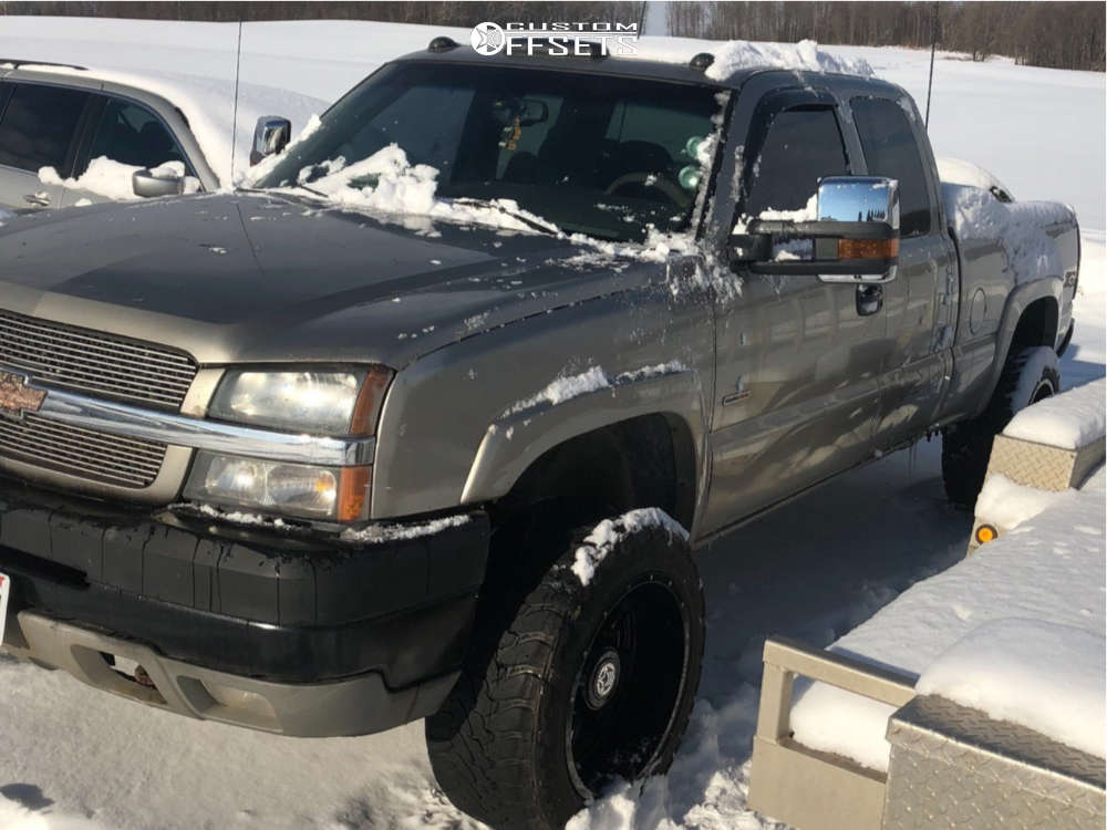 2003 Chevrolet Silverado 2500 HD with 20x12 -44 Anthem Off-Road ...