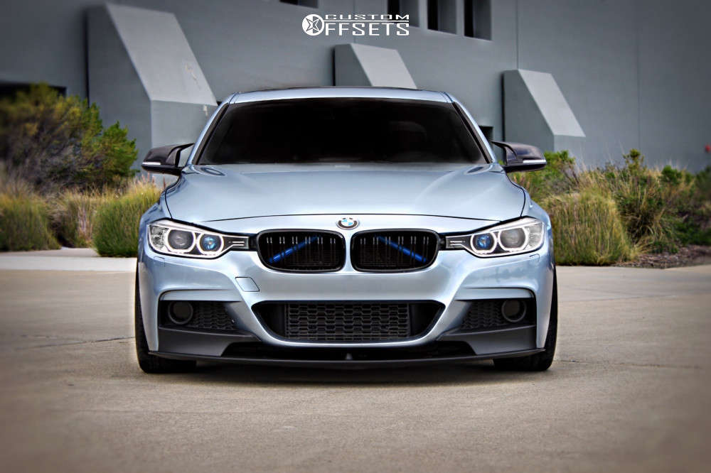 2012 BMW 328i with 19x8.5 35 Alufelgen SF-71 and 235/35R19 Continental ...