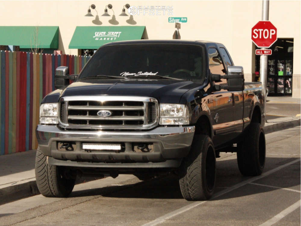 2002 Ford F-250 Super Duty with 22x12 -51 Cali Offroad Switchback and ...