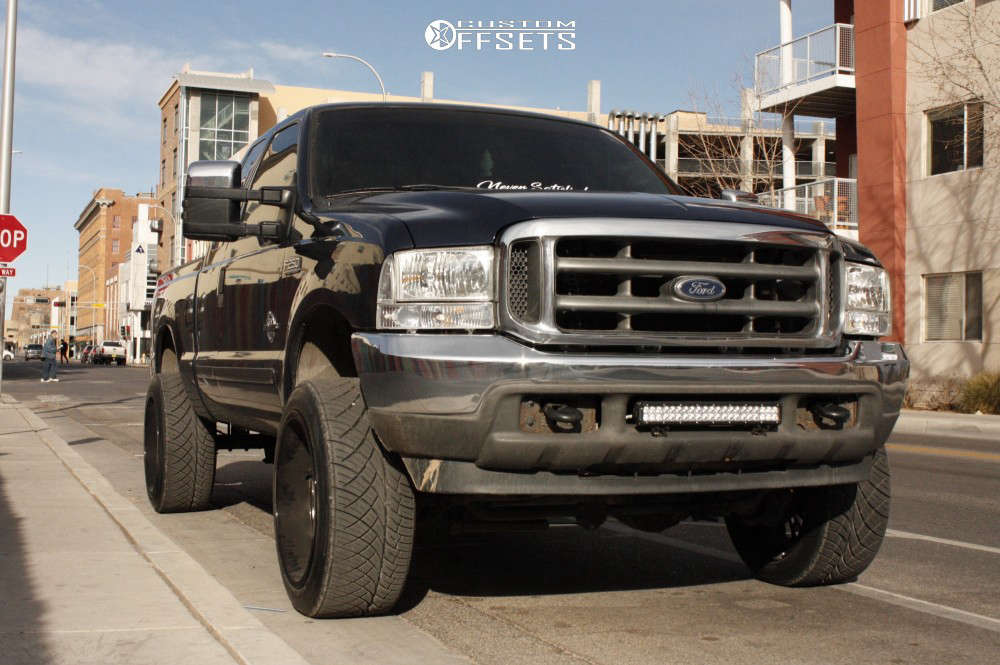 2002 Ford F-250 Super Duty with 22x12 -51 Cali Offroad Switchback and ...