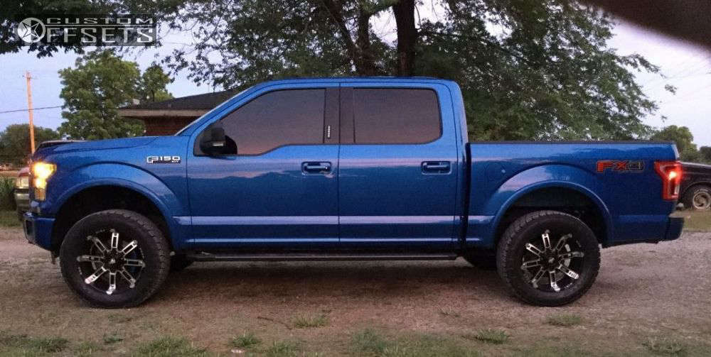 2015 Ford F-150 with 20x9 12 Red Dirt Road Rd06 and 305/55R20 Nitto ...