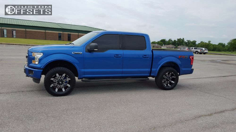 2015 Ford F-150 with 20x9 12 Red Dirt Road Rd06 and 305/55R20 Nitto ...