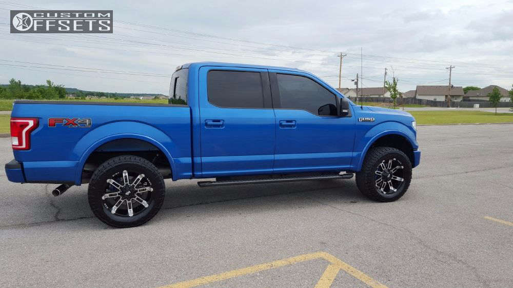 2015 Ford F-150 with 20x9 12 Red Dirt Road Rd06 and 305/55R20 Nitto ...