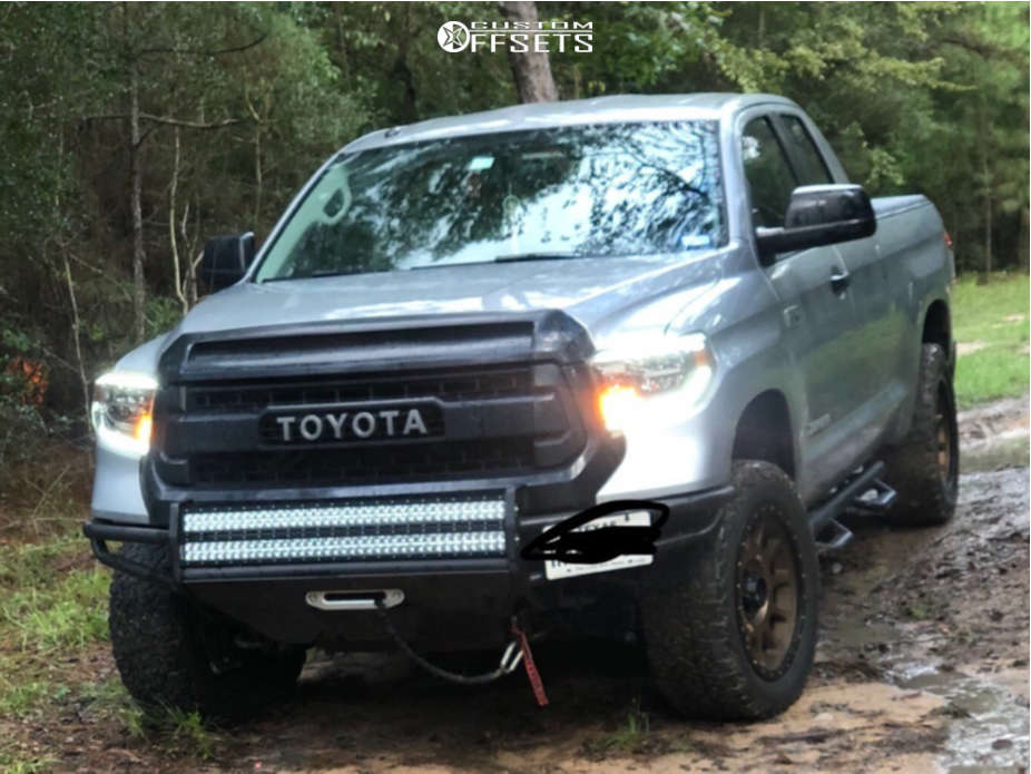 2016 Toyota Tundra with 20x9 25 Method Nv and 285/55R20 BFGoodrich All ...