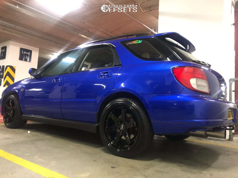 2002 Subaru Impreza Wheel Offset Flush Stock | 548573 | Custom Offsets
