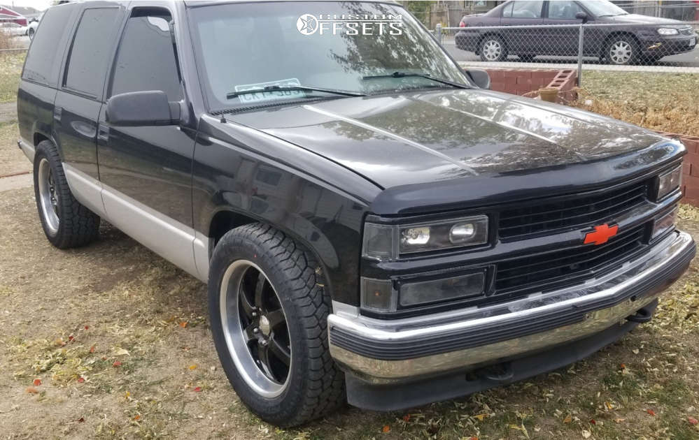 1996 Chevrolet Tahoe with 20x9.5 15 Boss 330 and 33/10.5R20 Pathfinder ...