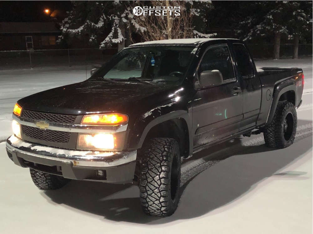 2008 Chevrolet Colorado with 18x9 -12 Dropstars 645b and 275/65R18 ...