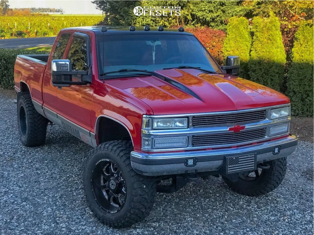 1998 Chevrolet K1500 with 20x10 -24 Anthem Off-Road Commander and 35/12 ...
