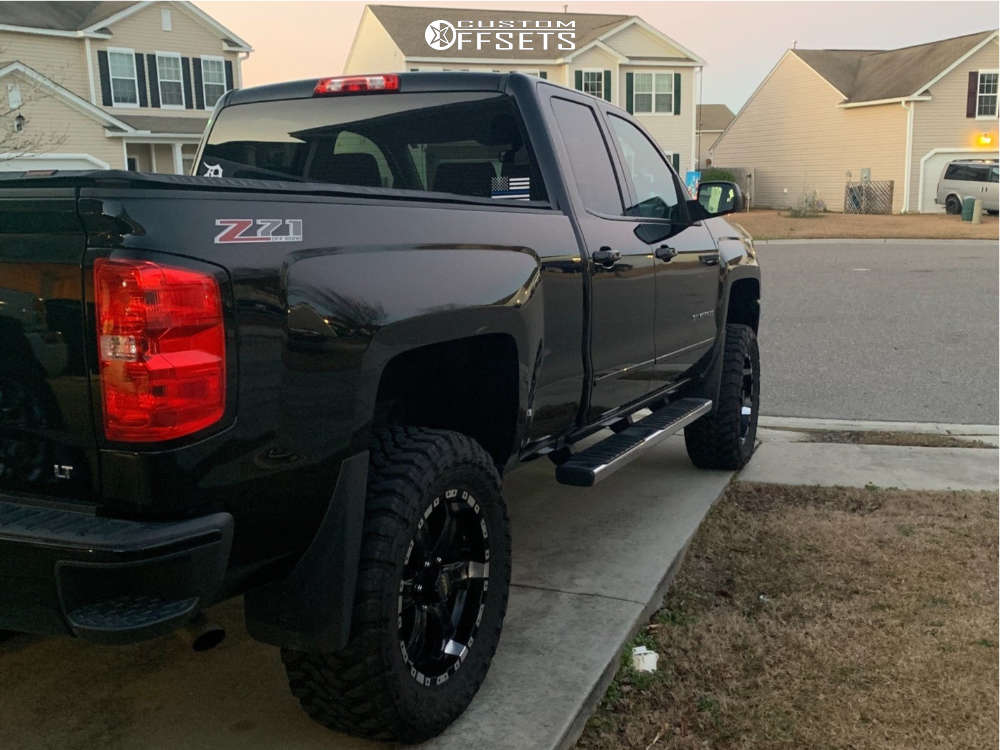 2016 Chevrolet Silverado 1500 with 20x9 0 MB Wheels Chaos 6 and 35/12 ...