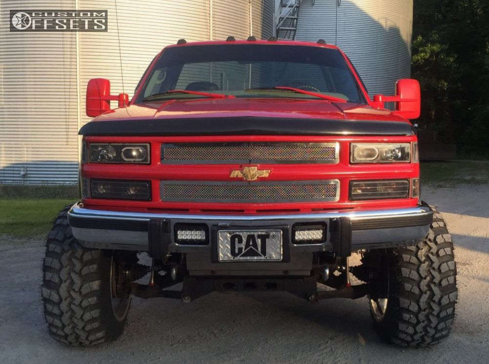 1997 Chevrolet K3500 with 22x14 -73 American Force INDEPENDENCE SS and ...