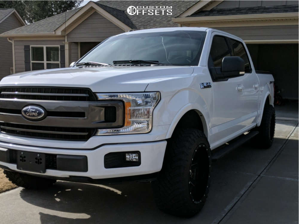 2018 Ford F-150 with 20x10 -19 Ballistic Rage and 33/12.5R20 Atturo Trail Blade Mt and Leveling ...