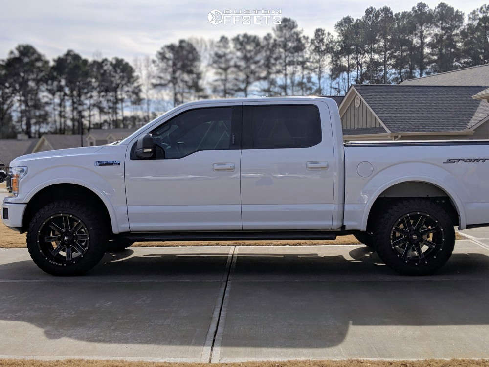 2018 Ford F-150 with 20x10 -19 Ballistic Rage and 33/12.5R20 Atturo Trail Blade Mt and Leveling ...