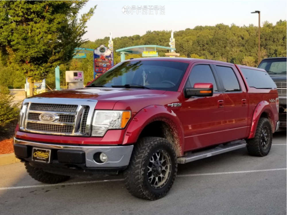 2010 Ford F-150 with 18x9 0 Mayhem Warrior and 33/12.5R18 Atturo Trail ...