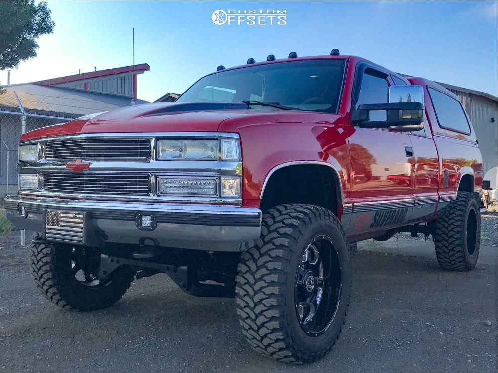 1998 Chevrolet K1500 with 20x10 -24 Anthem Off-Road Commander and 35/12 ...