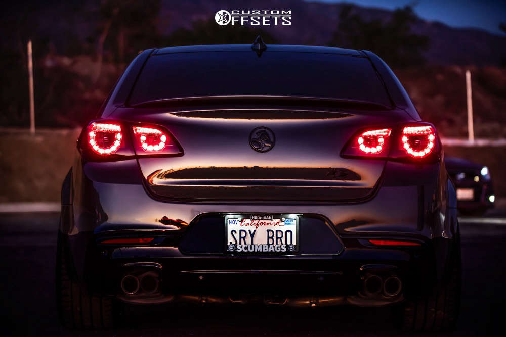 2017 Chevrolet SS with 20x9 35 Ace Wheels AFF02 and 255/35R20 Michelin ...