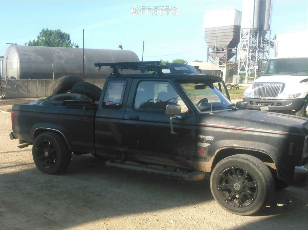 1987 Ford Ranger with 18x9 -12 Anthem Off-Road Defender and 255/55R18 ...