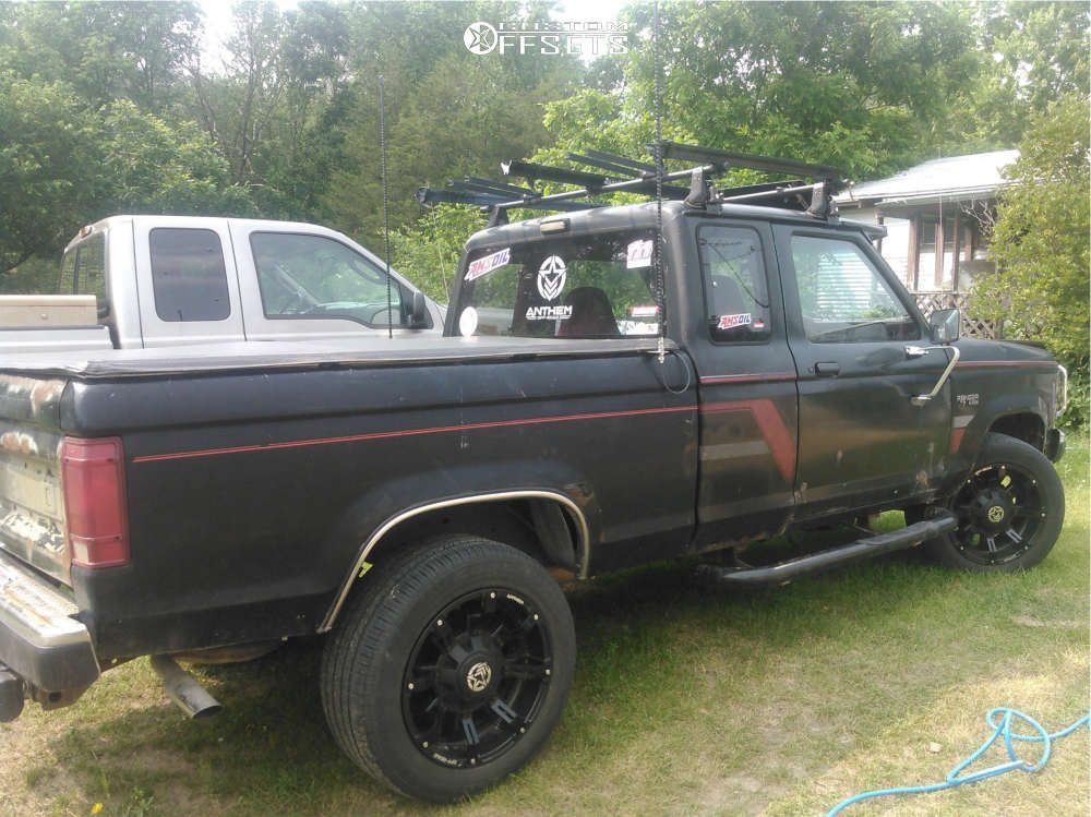 1987 Ford Ranger with 18x9 -12 Anthem Off-Road Defender and 255/55R18 ...