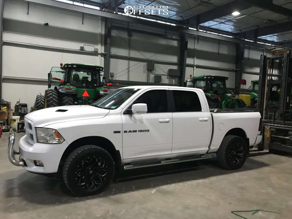 2012 Ram 1500 with 20x12 -44 Fuel Assault and 305/55R20 BFGoodrich All ...