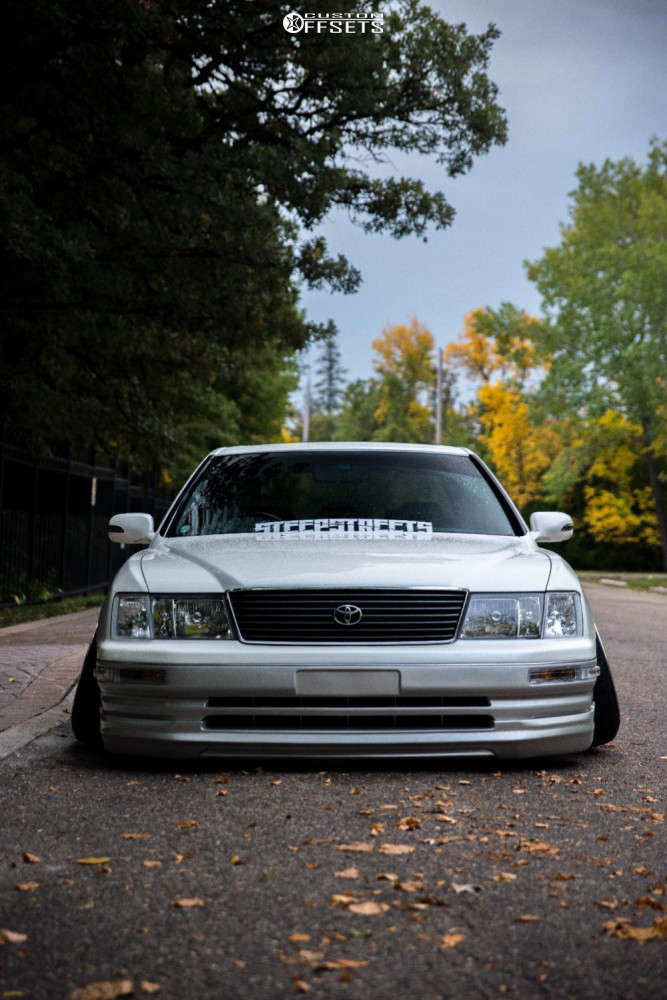 1996 Lexus LS400 with 19x10 32 SSR Vienna Kreis and 225/35R19 Ironman ...