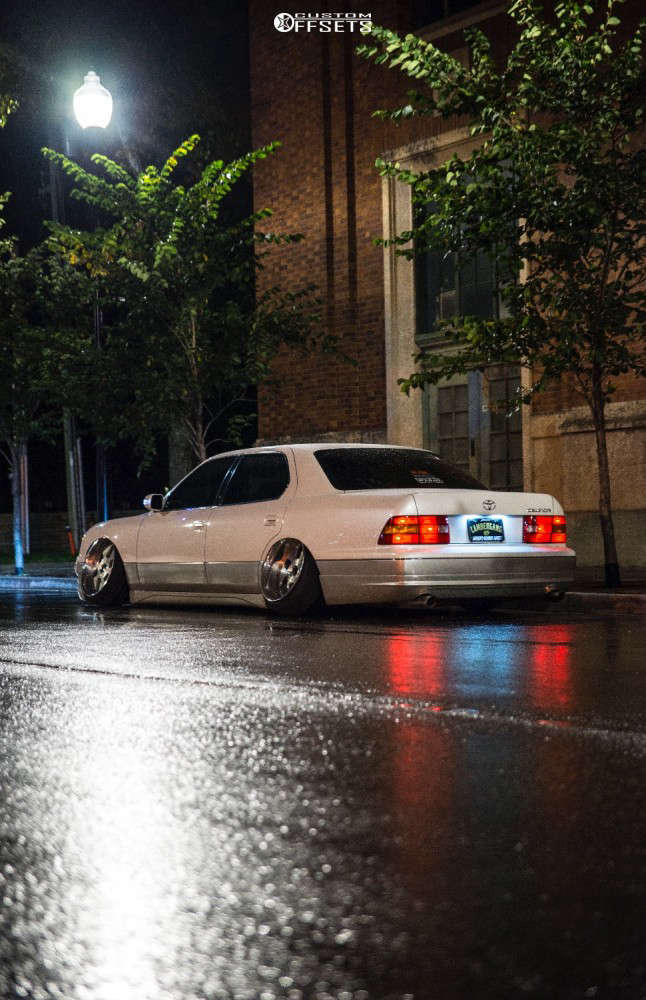 1996 Lexus LS400 with 19x10 32 SSR Vienna Kreis and 225/35R19 Ironman ...