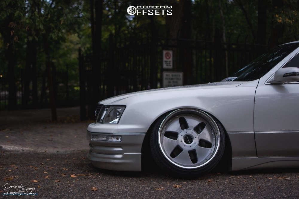 1996 Lexus LS400 with 19x10 32 SSR Vienna Kreis and 225/35R19 Ironman ...
