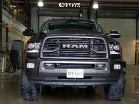 2018 Ram 2500 with 20x10 -18 Fuel Crush and 35/12.5R20 Nitto Ridge ...