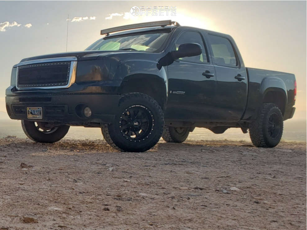 2008 GMC Sierra 1500 with 17x9 -12 Red Dirt Road Rd01 and 245/75R17 ...
