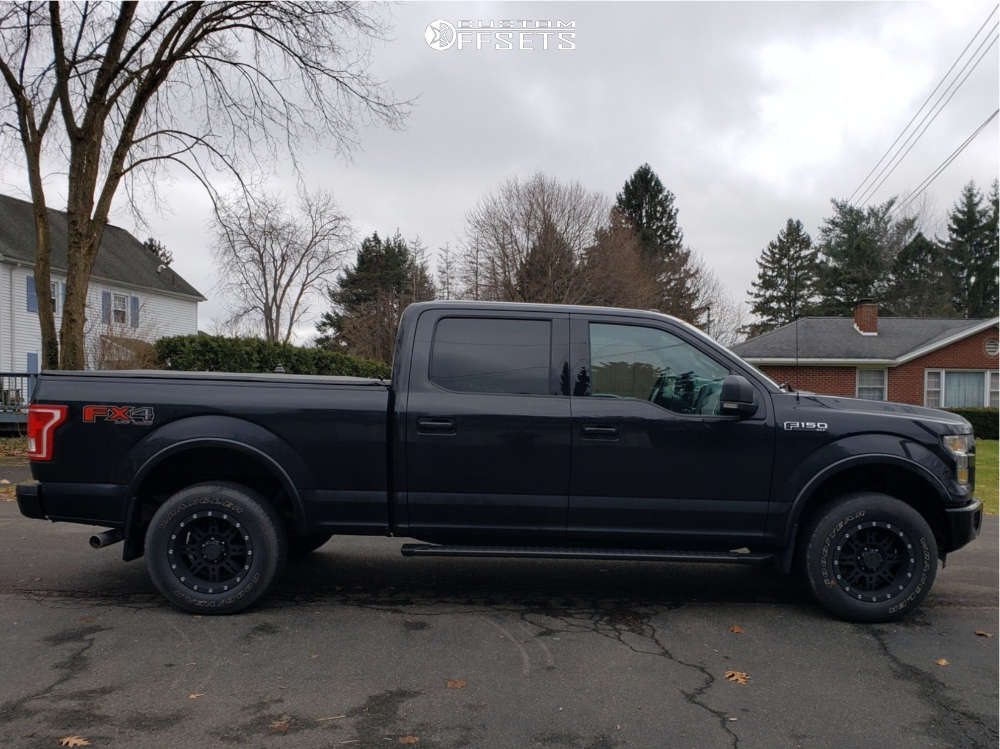 2015 Ford F-150 with 18x9 0 Pro Comp Series 31 and 265/60R18 Goodyear ...