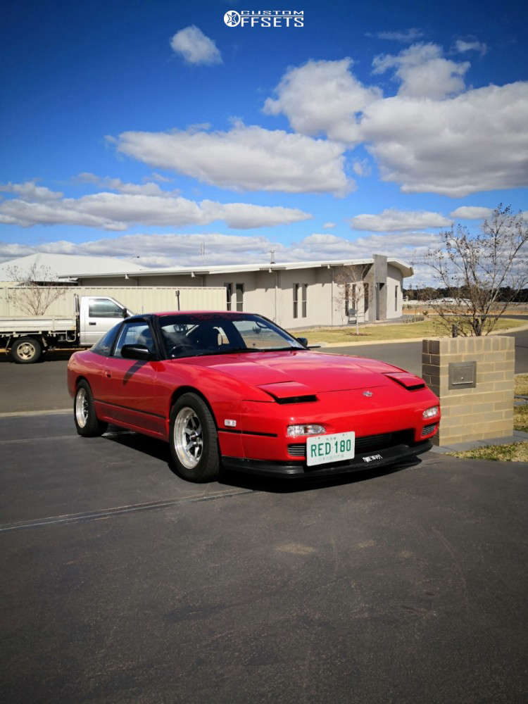 1994 Nissan 240SX with 15x8 11 SSR Longchamp and 205/60R15 Evergreen ...