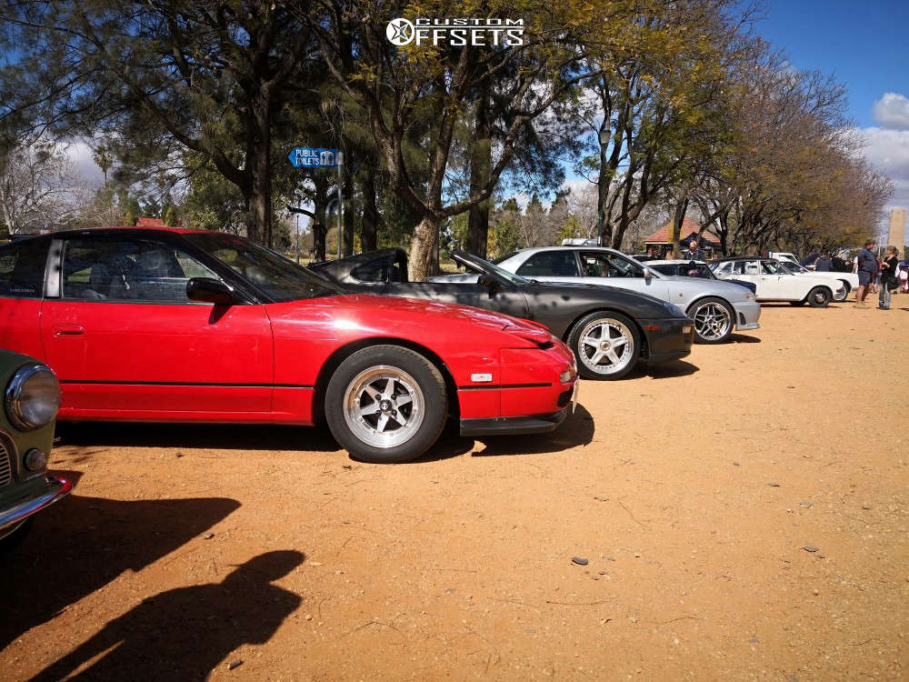 1994 Nissan 240SX with 15x8 11 SSR Longchamp and 205/60R15 Evergreen ...