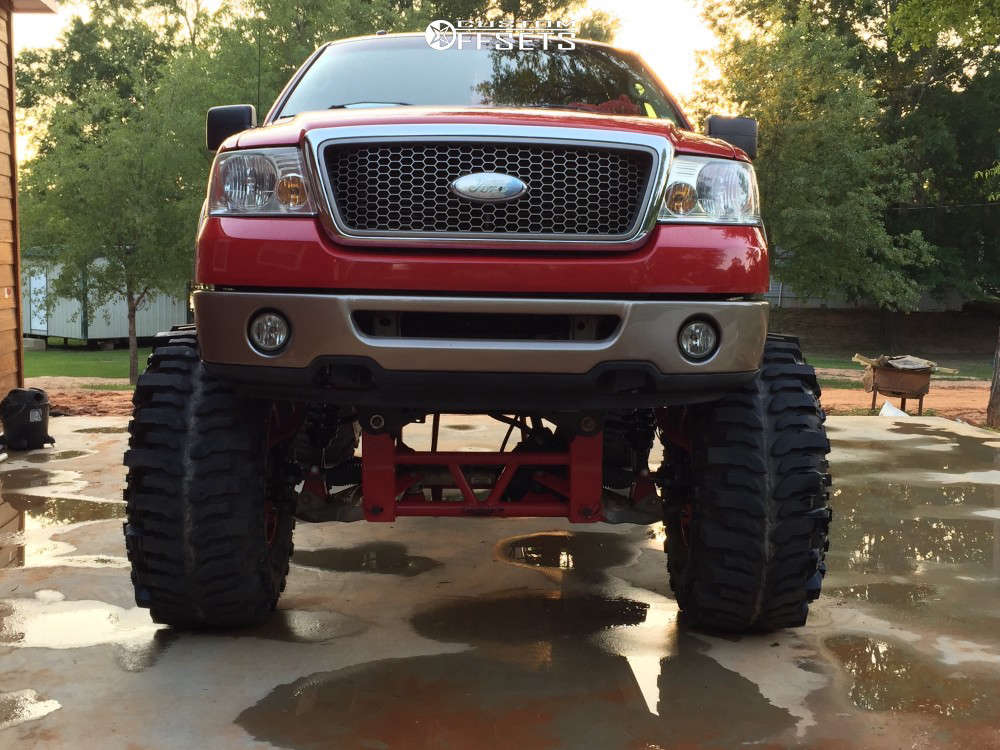 2006 Ford F-150 with 20x14 -76 Fuel and 44/19.5R20 Super Swamper Tsl ...