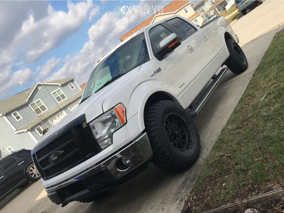 2012 Ford F-150 with 18x9 -12 Vision Rocker and 35/12.5R18 RBP Repulsor ...
